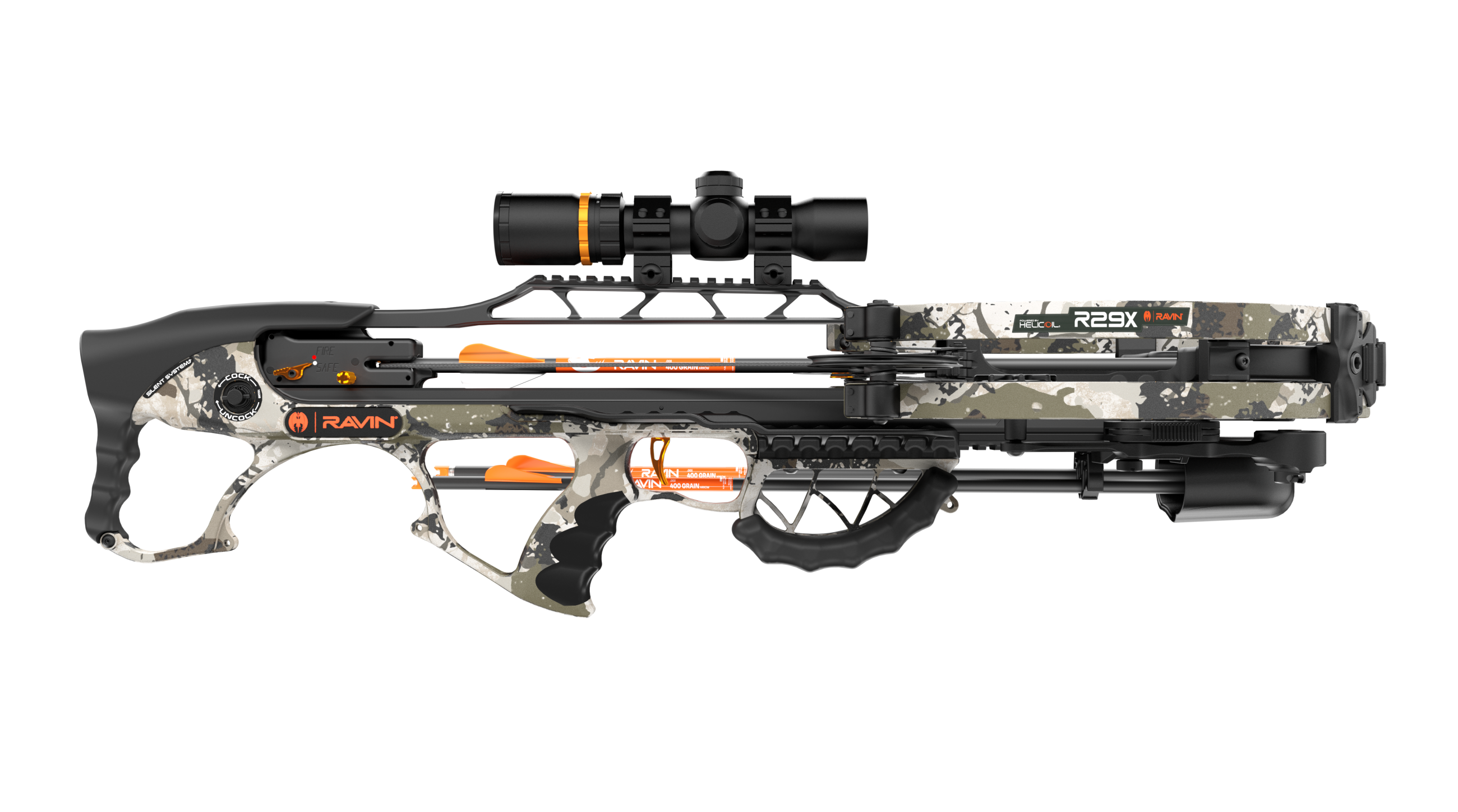 Ravin R29X XK7 Camo Crossbow w/ Scope » Tenda Canada