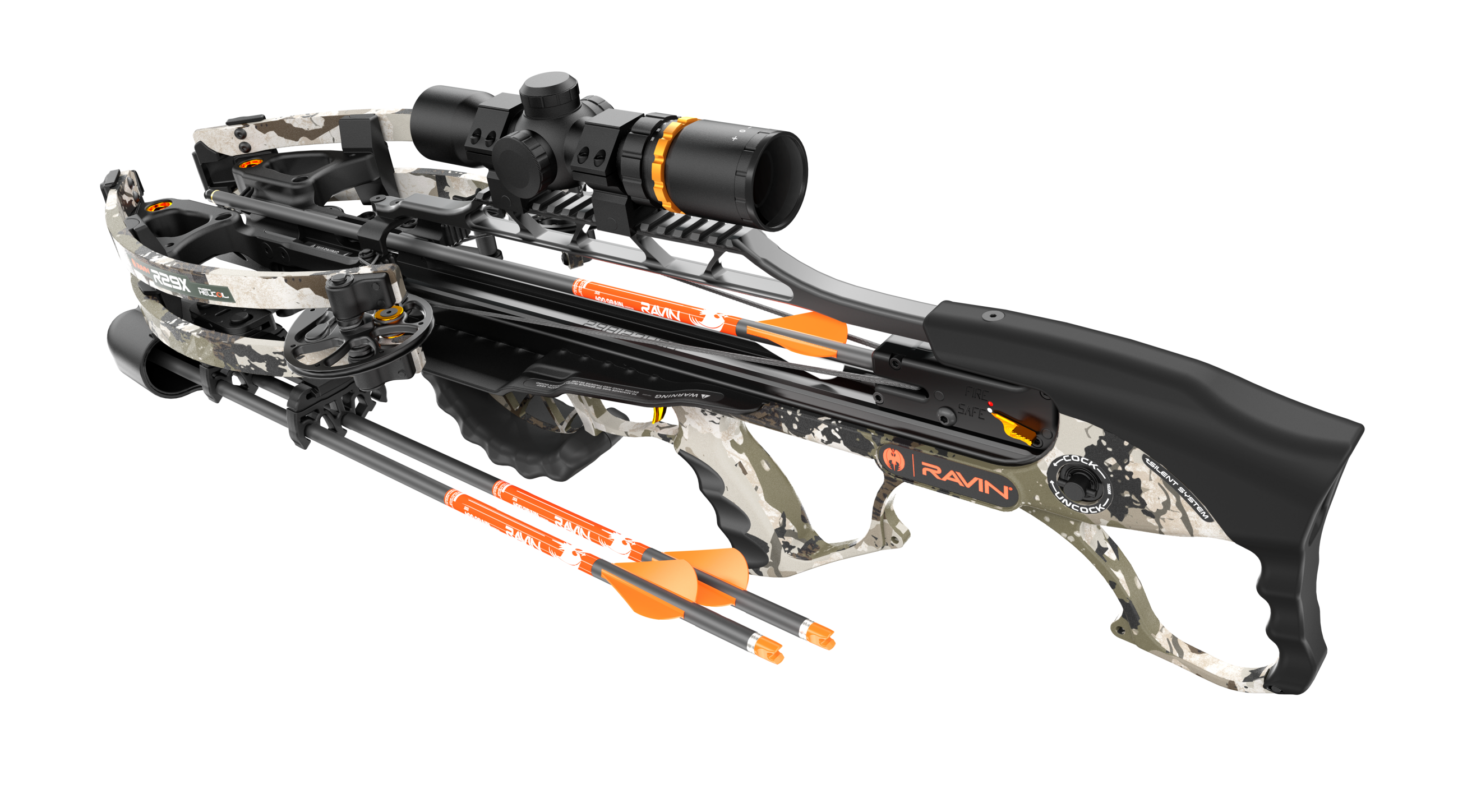 Ravin R29X XK7 Camo Crossbow w/ Scope » Tenda Canada